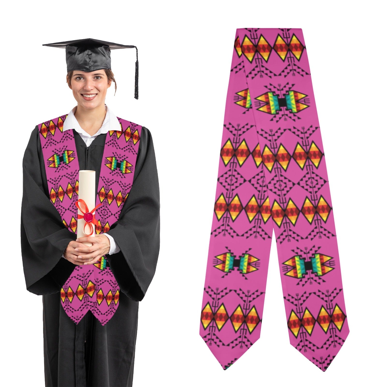 Sacred Trust Pink Graduation Stole – 49DzineMembers