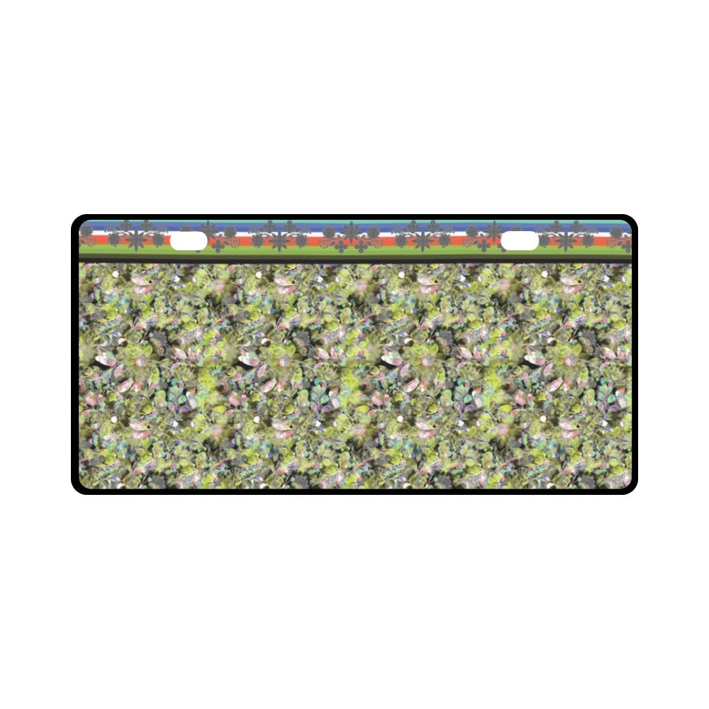 Culture in Nature Green Leaf License Plate – 49DzineMembers
